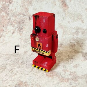 Rusty Robots. Collectable Wooden Robot Figurines. - Etsy