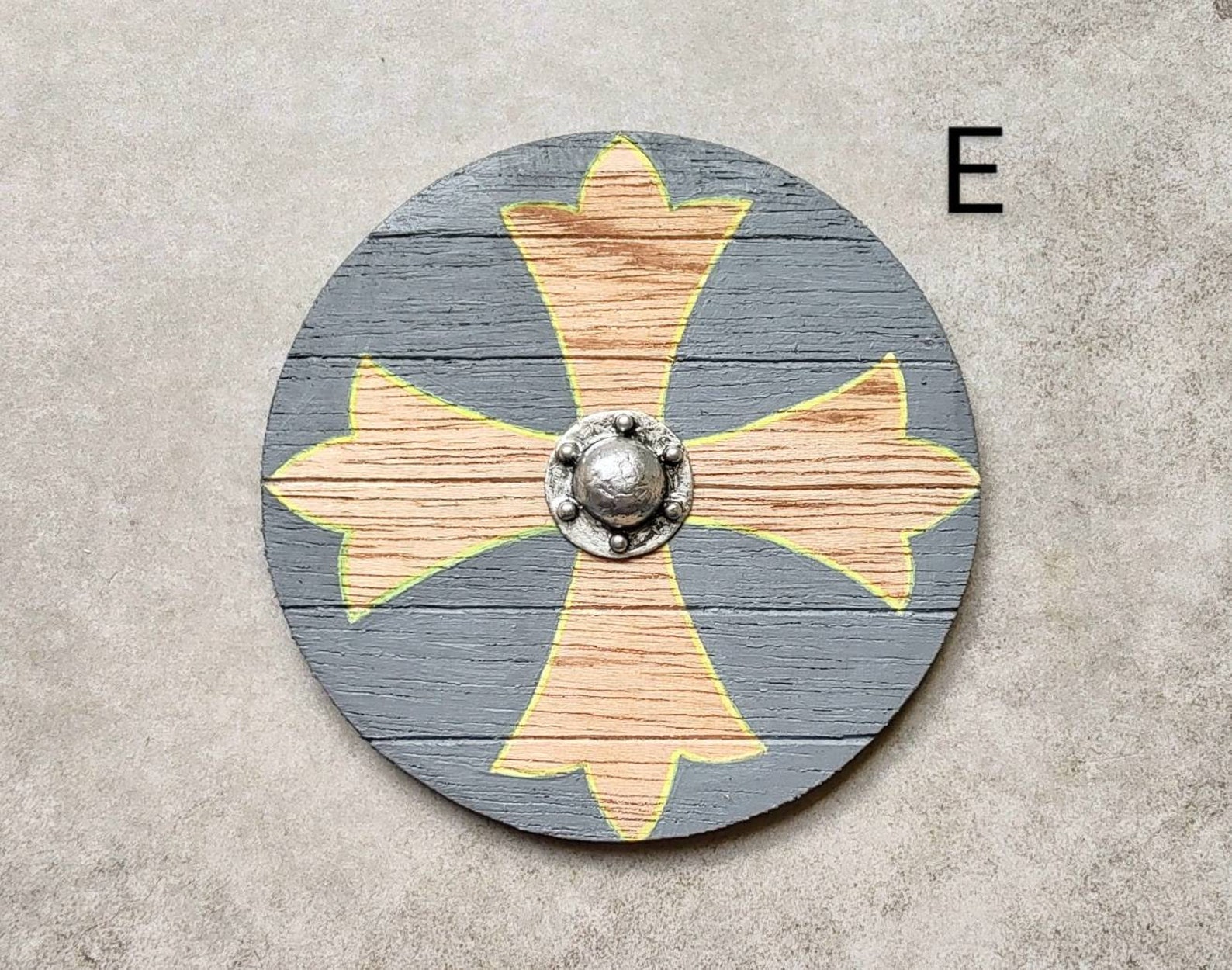 Viking Shield Miniature Display Art - Etsy