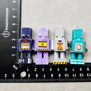 Rusty Robots. Collectable Wooden Robot Figurines. - Etsy UK