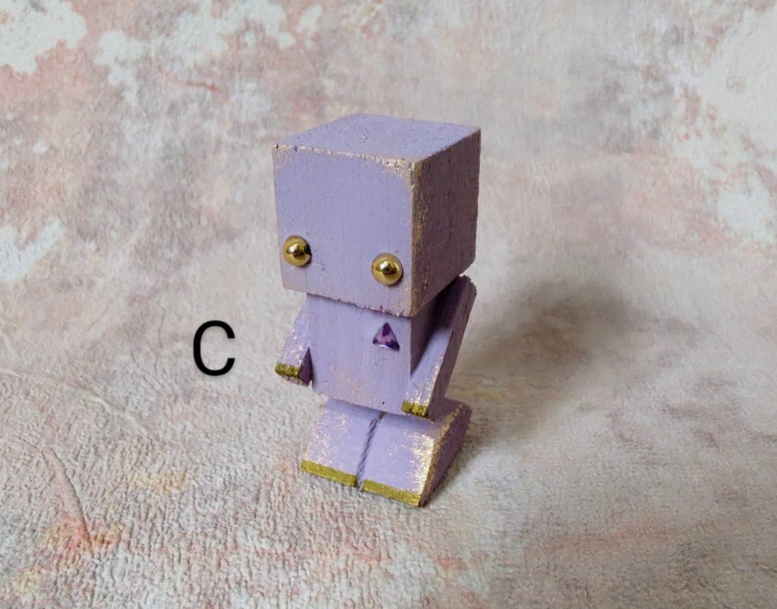 Miniature Wooden Robots. Rusty Robot Collection. - Etsy UK