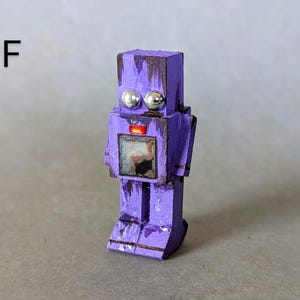 Rusty Robots. Collectable Wooden Robot Figurines. - Etsy UK