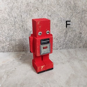 Rusty Robots. Collectable Wooden Robot Figurines. - Etsy