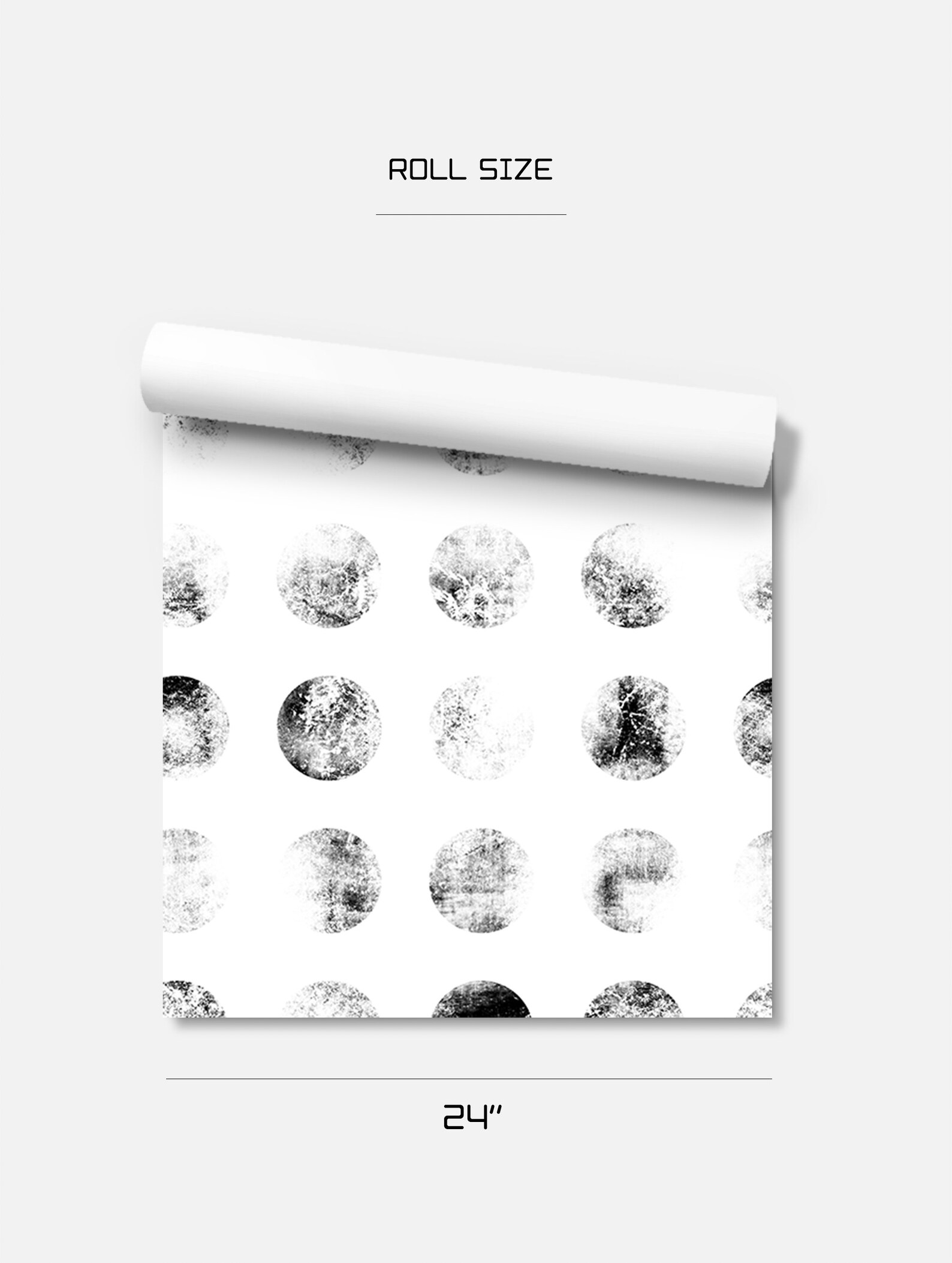 Grunge Moon Wallpaper 016 Grunge Murals | Etsy