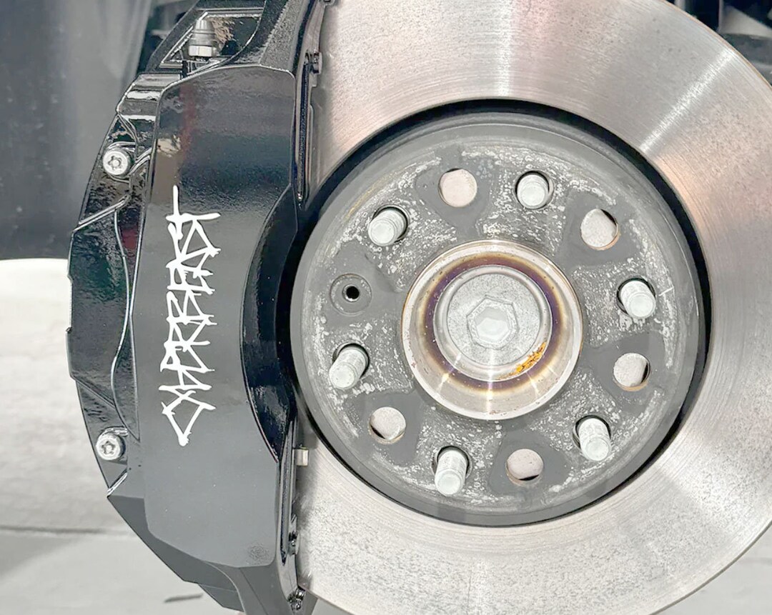 Tesla Cybertruck Cyberbeast Brake Caliper Decal High Temp Sticker Decal ...