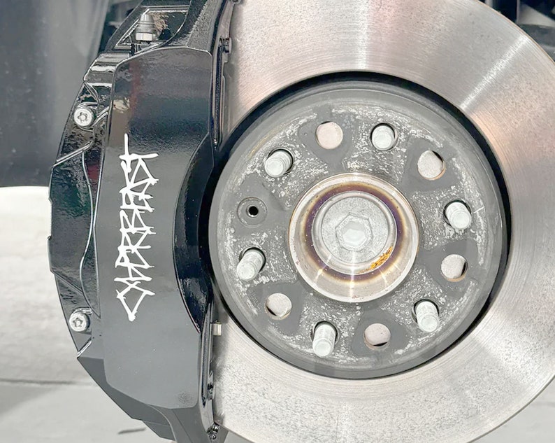Tesla Cybertruck Brake Caliper Decal High Temp Sticker Decal Vinyl - Etsy