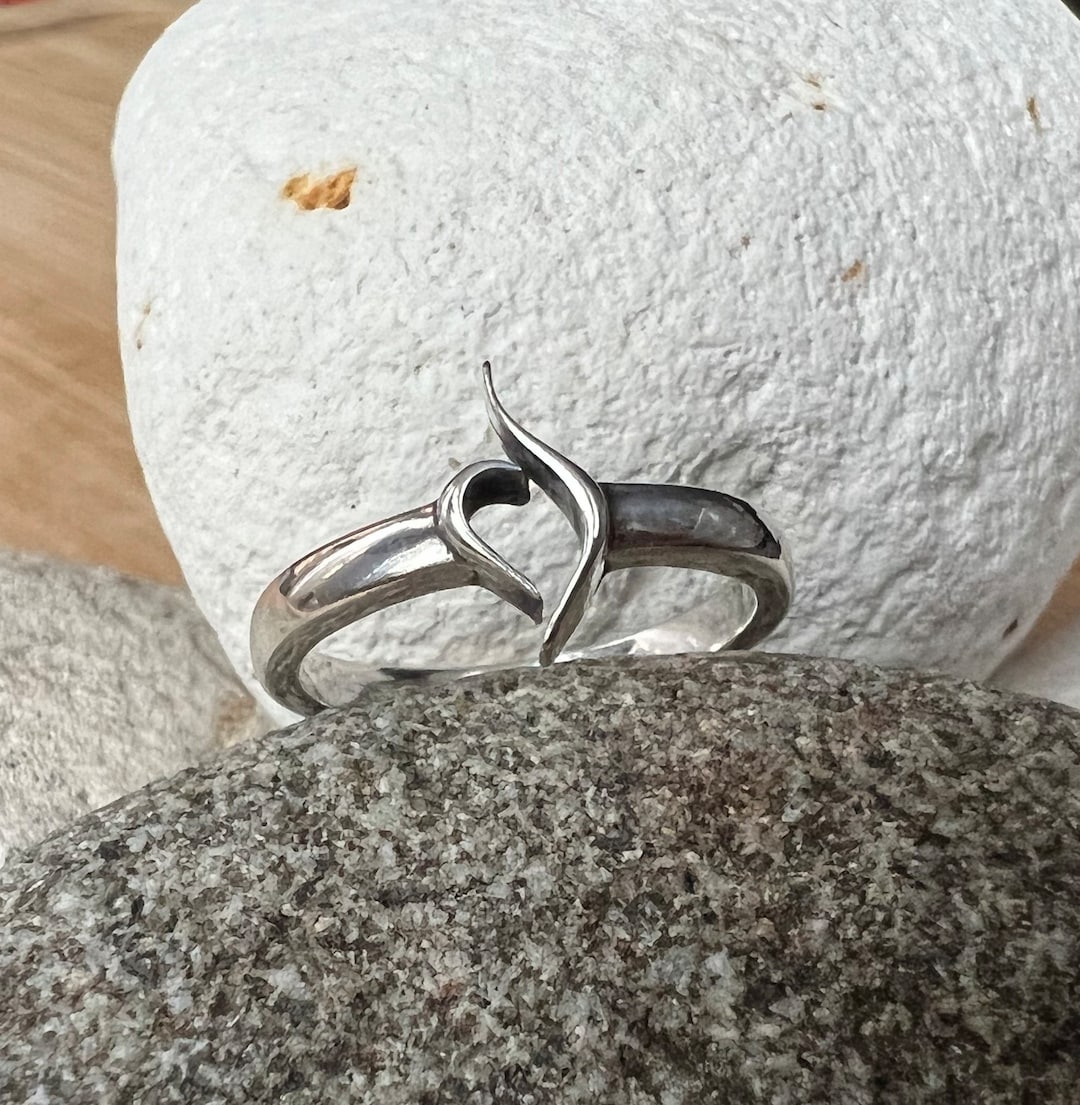 Eating Disorder Recovery Ring. Silver - Etsy