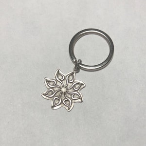 Unisex. Eating Disorder Recovery Keychain. Eternal Strength (silver 925 ...