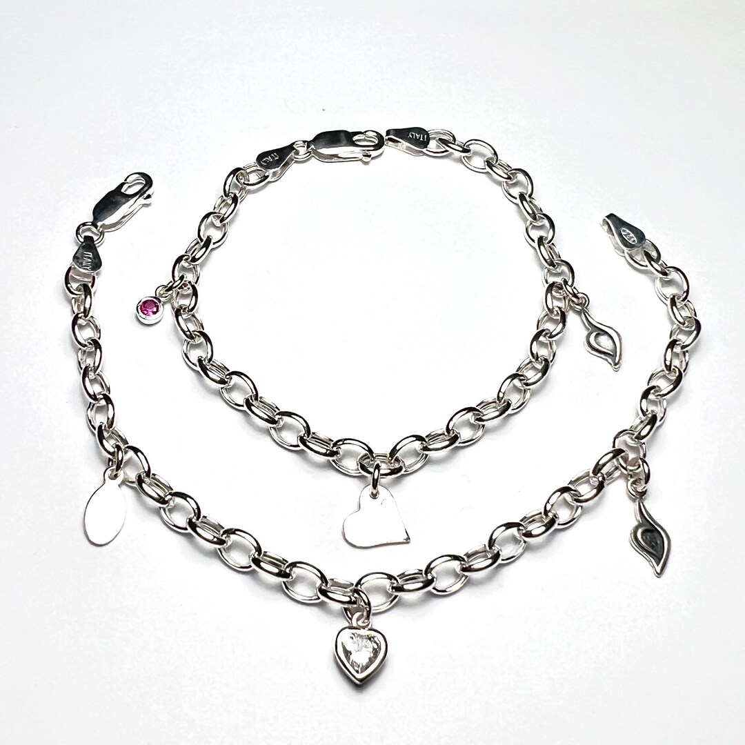 Heart Yourself! Eating Disorder Recovery Chain Bracelet. Sterling ...