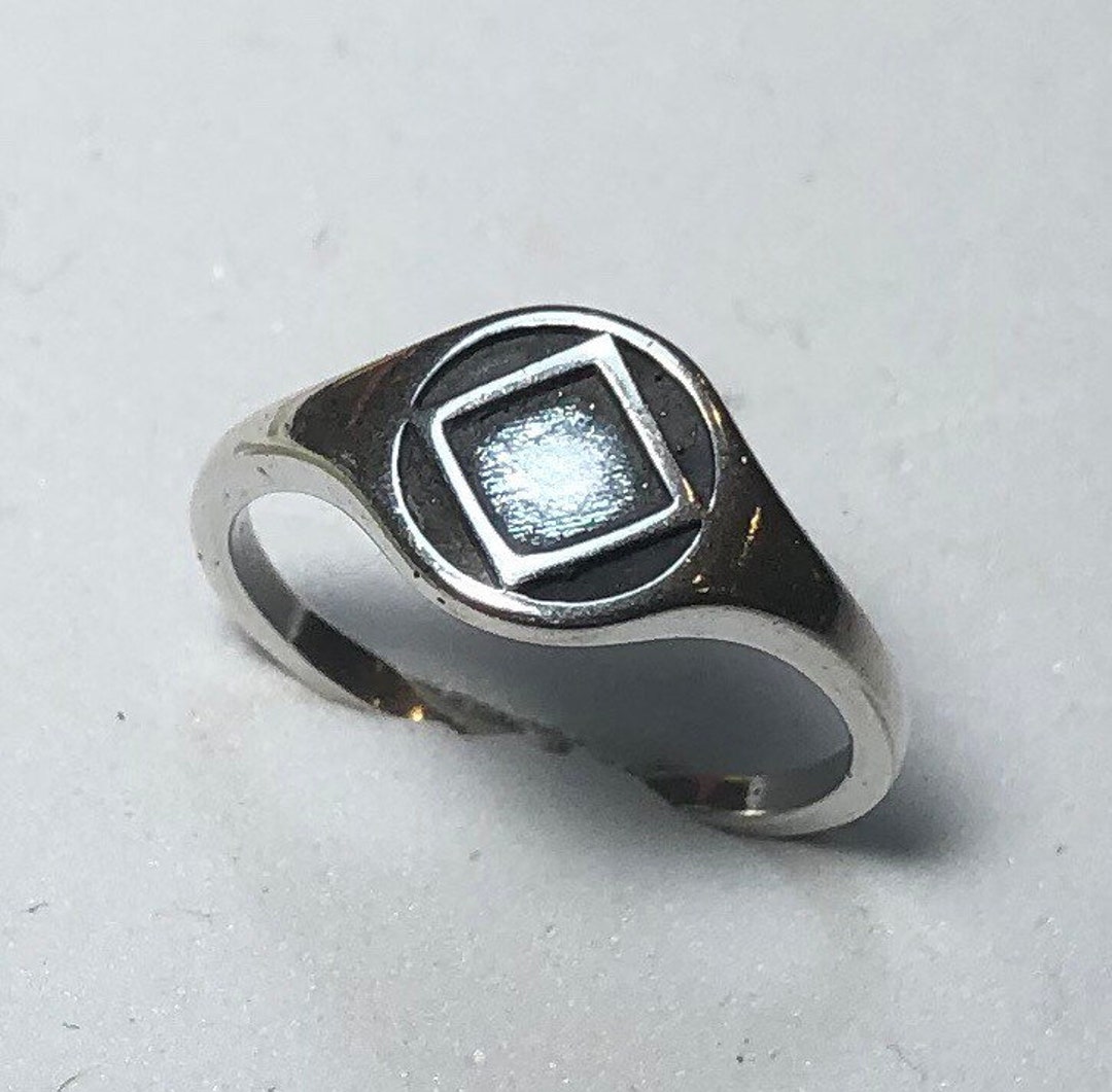 NA Symbol Silver Ring. Sterling Silver 925 - Etsy