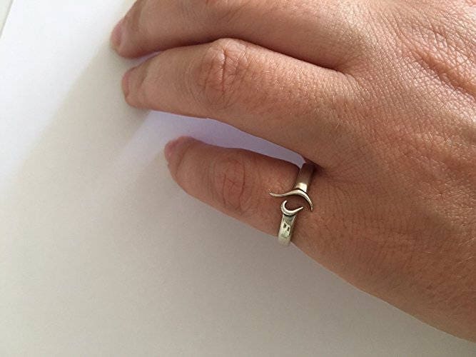 Eating Disorder Recovery Ring. Silver | Etsy
