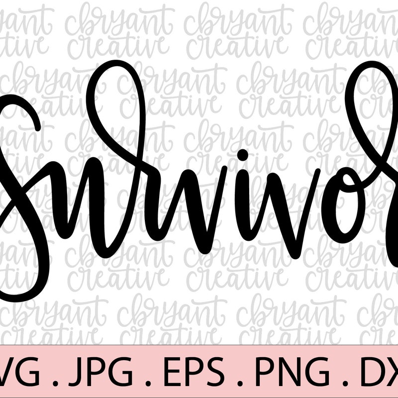 Survivor Svg - Etsy
