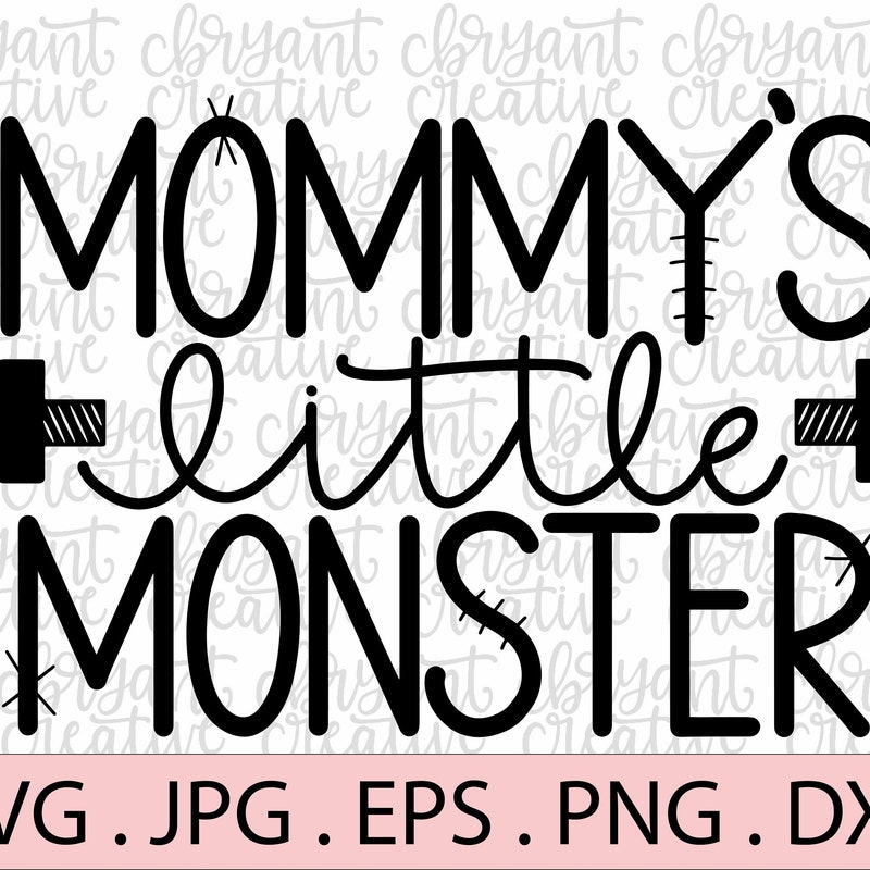 Little Monster Svg - Etsy