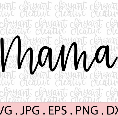 Mama Png Sublimation Mama Png Designs Mothers Day Png Download | Etsy