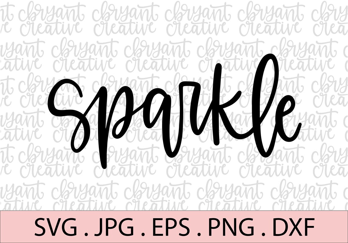 Sparkle SVG Zip File Containing Svg Jpg Png Dxf and Eps - Etsy
