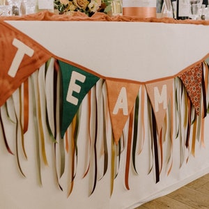 Festival Wedding Bunting Decoration for Wedding Backdrop Ribbon ...