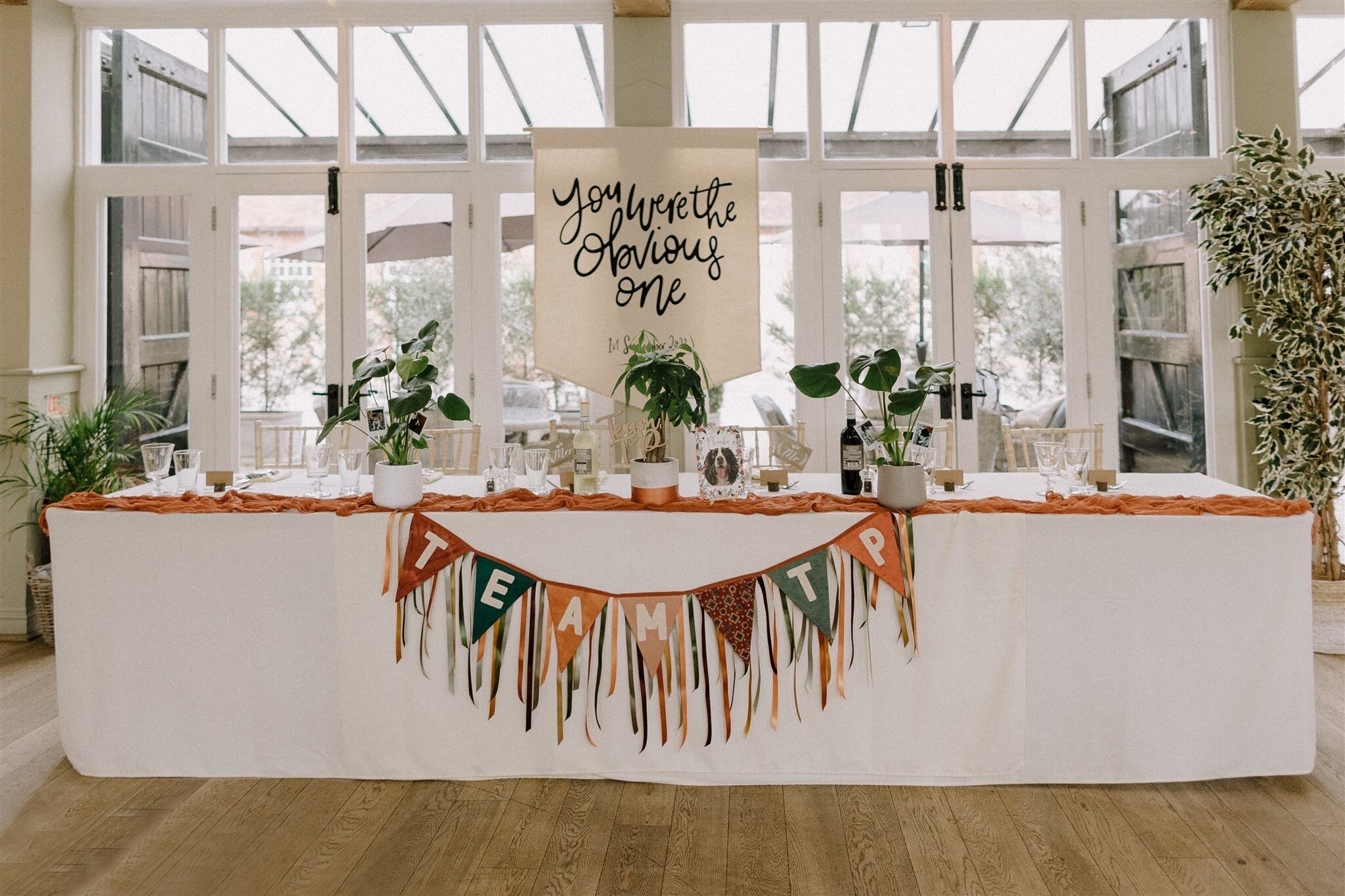 Festival Wedding Bunting Decoration for Wedding Backdrop Ribbon ...