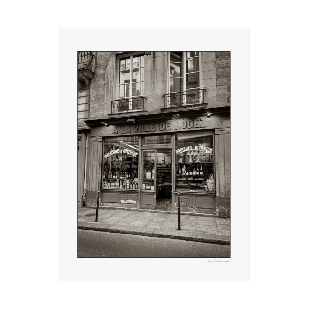 A La Ville De Rodez, Paris Matte Vertical Posters 18x24" - Etsy