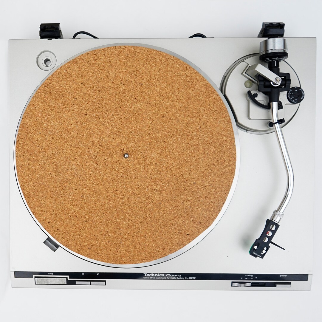Fine Grain Anti-static Cork Record Platter Slip Mat - Etsy
