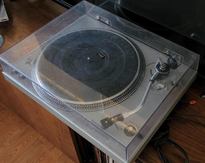 Technics SL-1500 1970s Record Player With Audio-technica AT95E ...