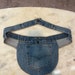 Upcycled, Ecofriendly, Denim Jean Cross Body Bag Made With Recycled ...