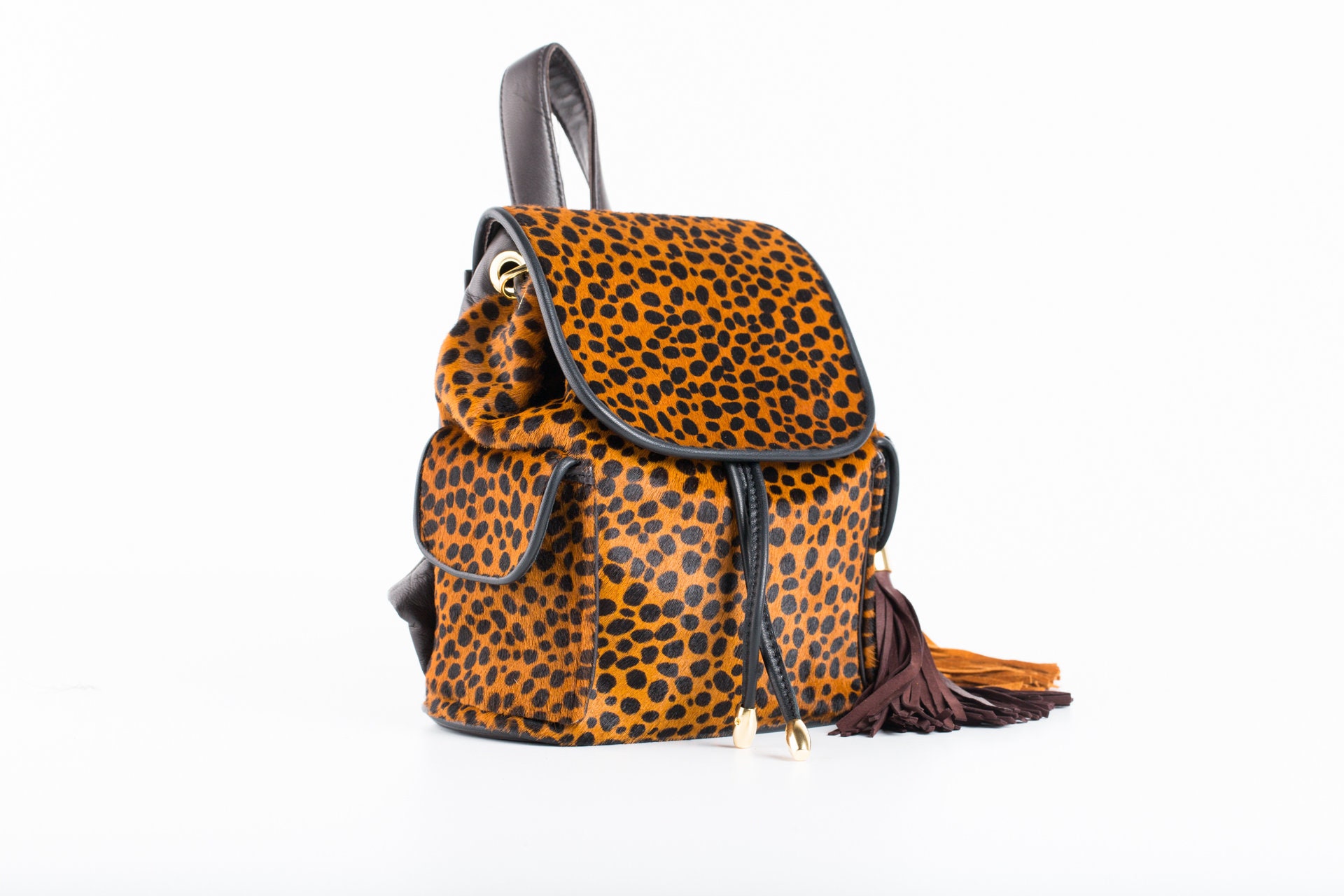 Designer pony Handmade Backpack Leather Backpack - Etsy New Zealand