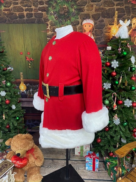 Professional Cashmere "coca-cola" Style Santa Claus Suit - Etsy