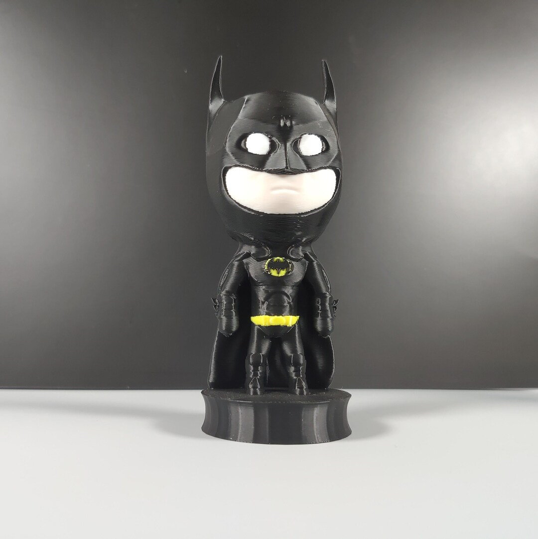 The Bat Chibi 3D Printed Figure - Etsy