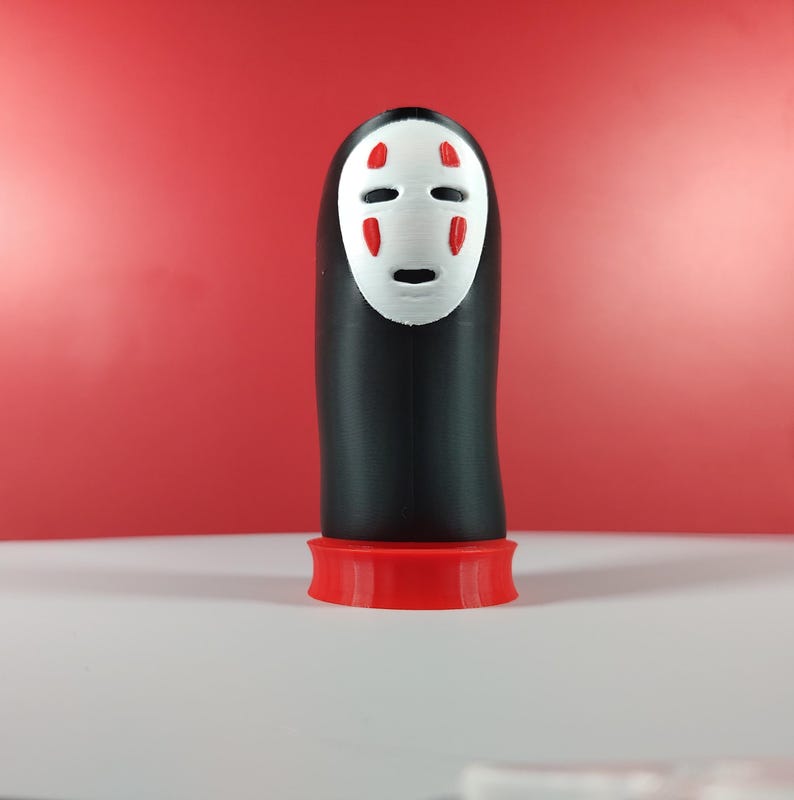 Faceless Spirit Chibi 3D Printed Figure - Etsy