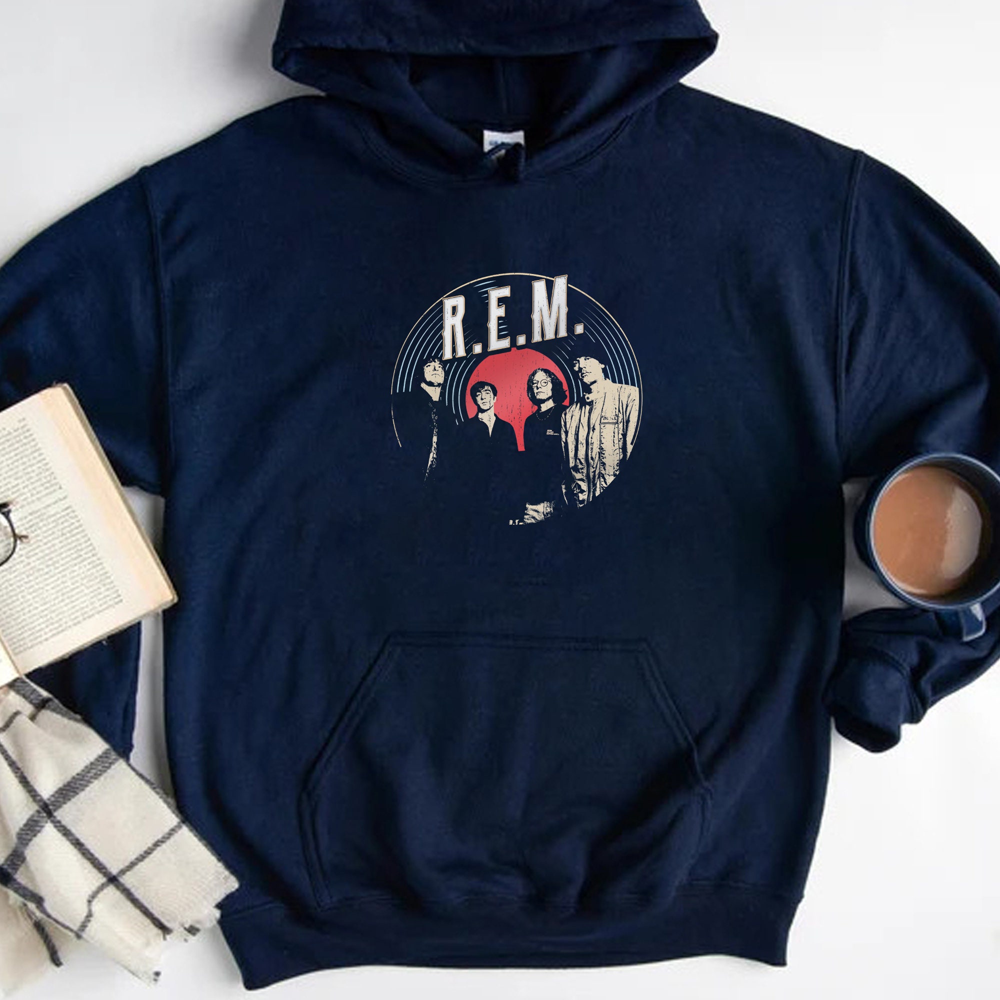 REM Rock Band T-Shirt | Vintage Vinyl REM Band Shirt sold by Pinched ...