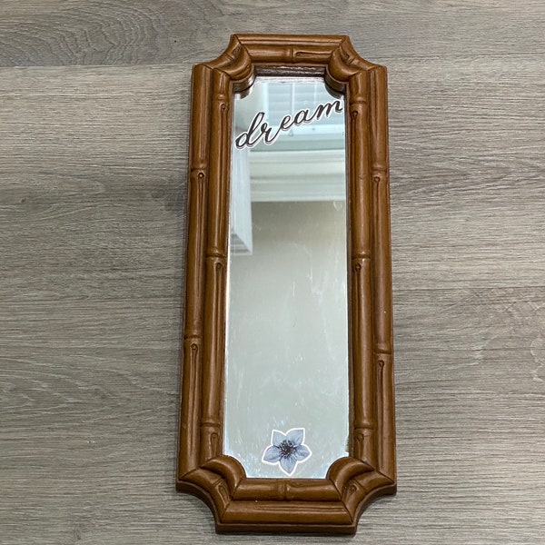 Bamboo Mirror - Etsy