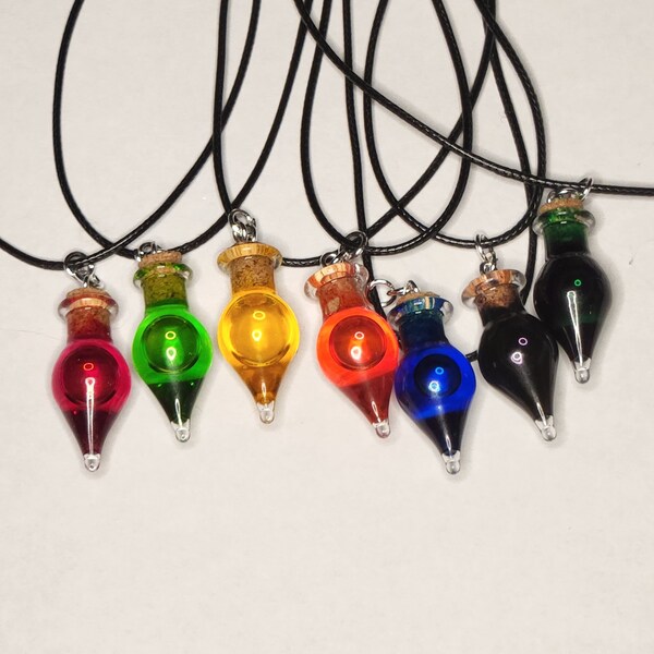 Potion Pendant - Etsy