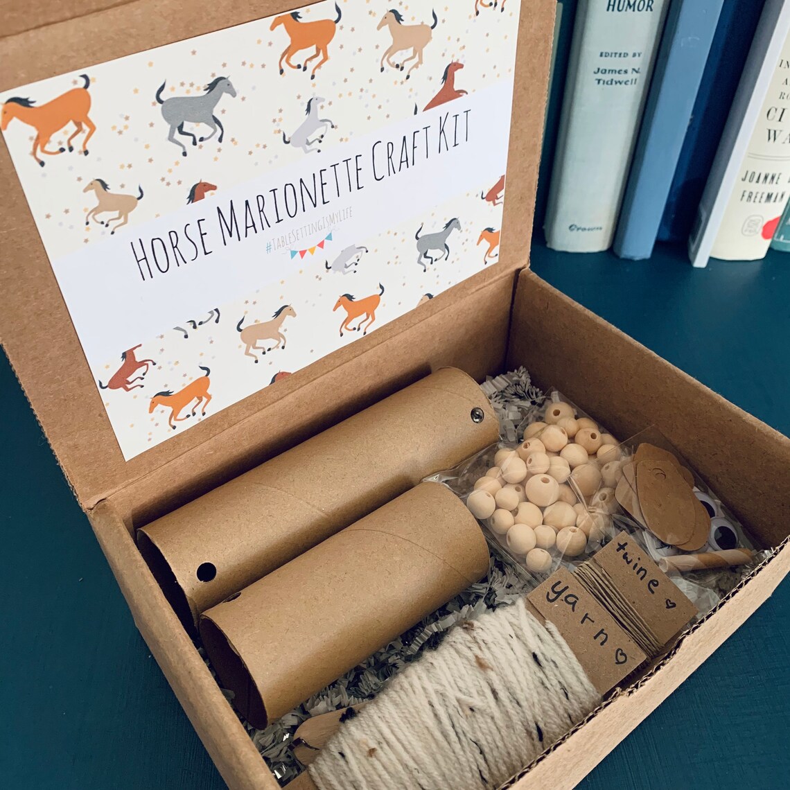 Horse Marionette Puppet Craft Kit - Etsy