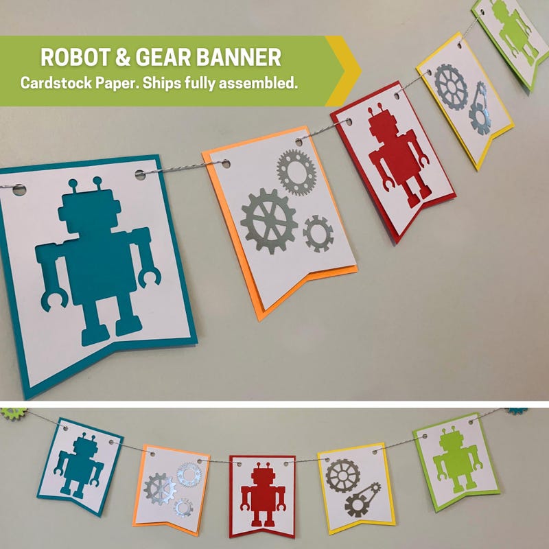 Robot Baby Shower - Etsy