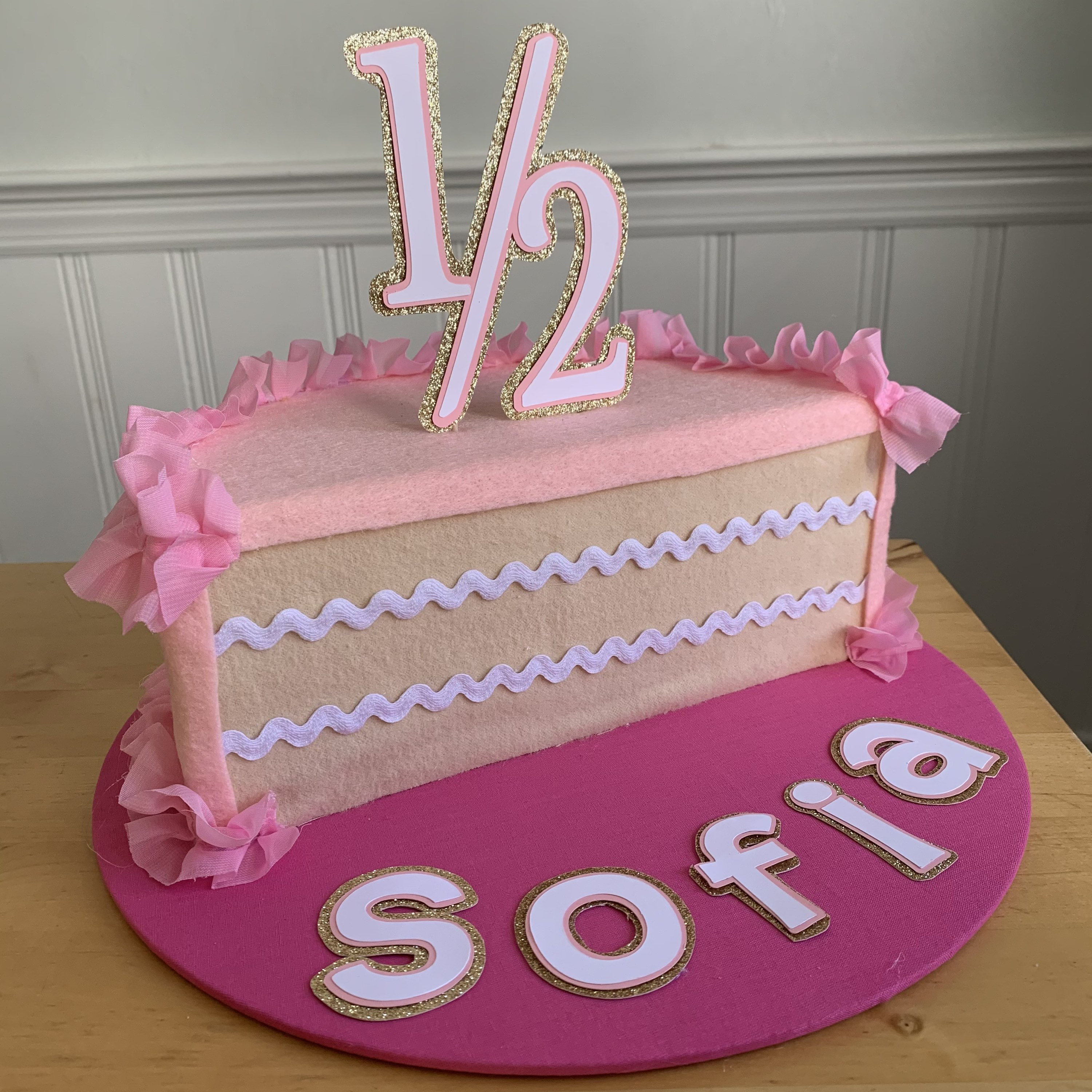 1/2 Birthday Fabulously Pink Photoshoot Props Pink Half - Etsy