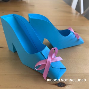 DIY Paper Shoe Party Favor - UNASSEMBLED - Etsy