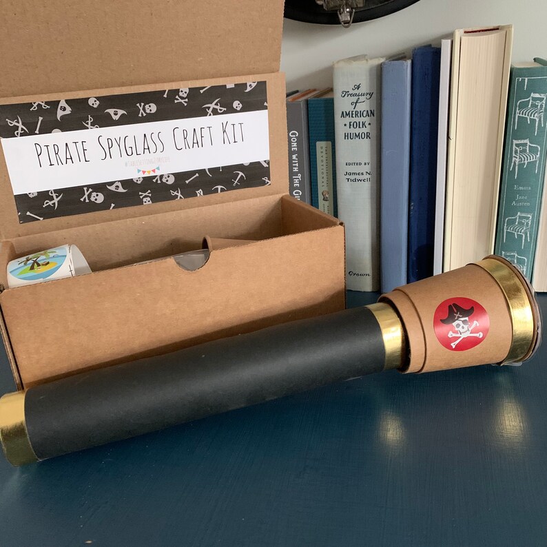 Pirate Spyglass Craft Kit DIY Telescope - Etsy