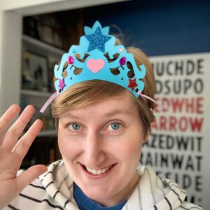Princess Crown Craft Kit, Party Favor - Etsy