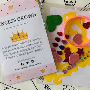 Princess Crown Craft Kit, Party Favor - Etsy