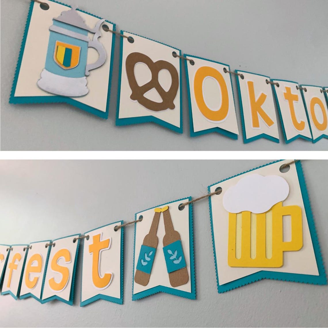 Oktoberfest Paper Banner - Etsy