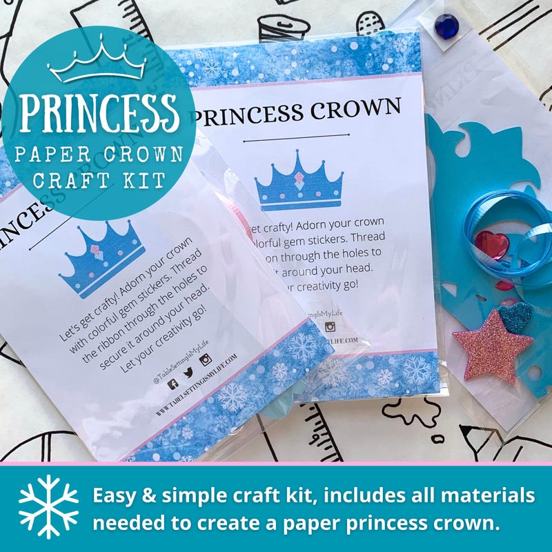 Frozen Crown - Etsy