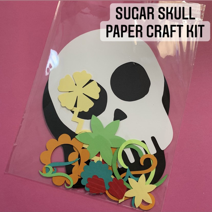 Sugar Skull Craft Kit Party Favor | Etsy