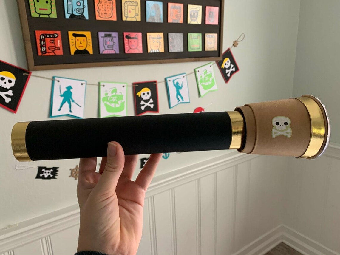 Pirate Spyglass Craft Kit DIY Telescope - Etsy