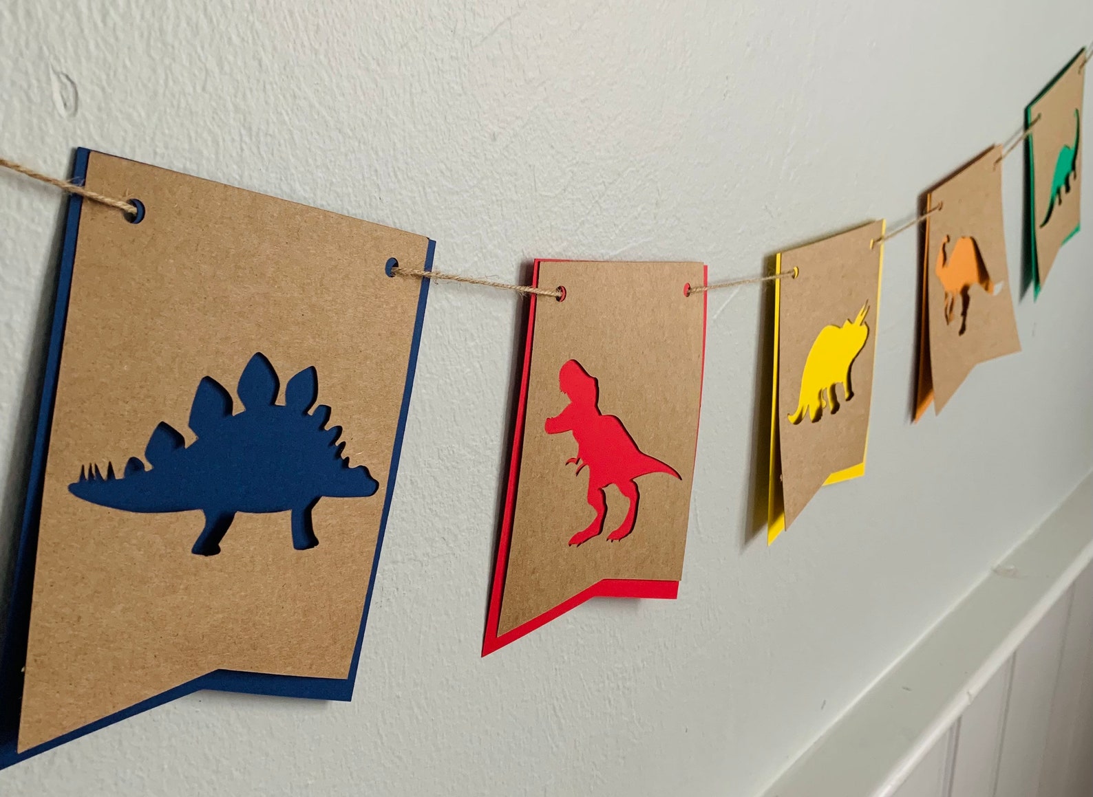 Dinosaur Banner Party Decorations DINO - Etsy