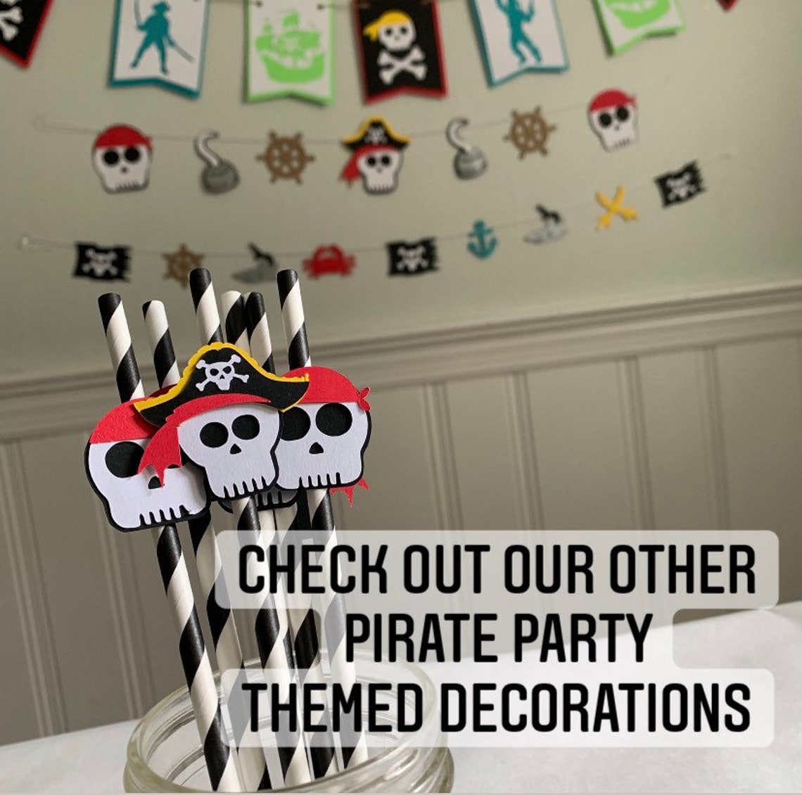 Pirate Theme Decoration Set - Etsy