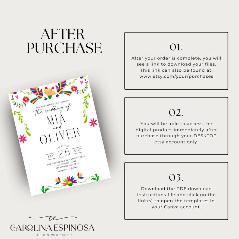 Tenango Wedding Invitation Template, Tenango Embroidery Invitation ...