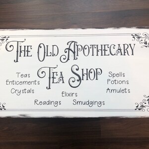 Apothecary Sign. Farmhouse Rustic Sign. Great for Kitchen - Etsy