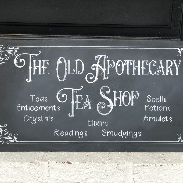 Apothecary Sign - Etsy