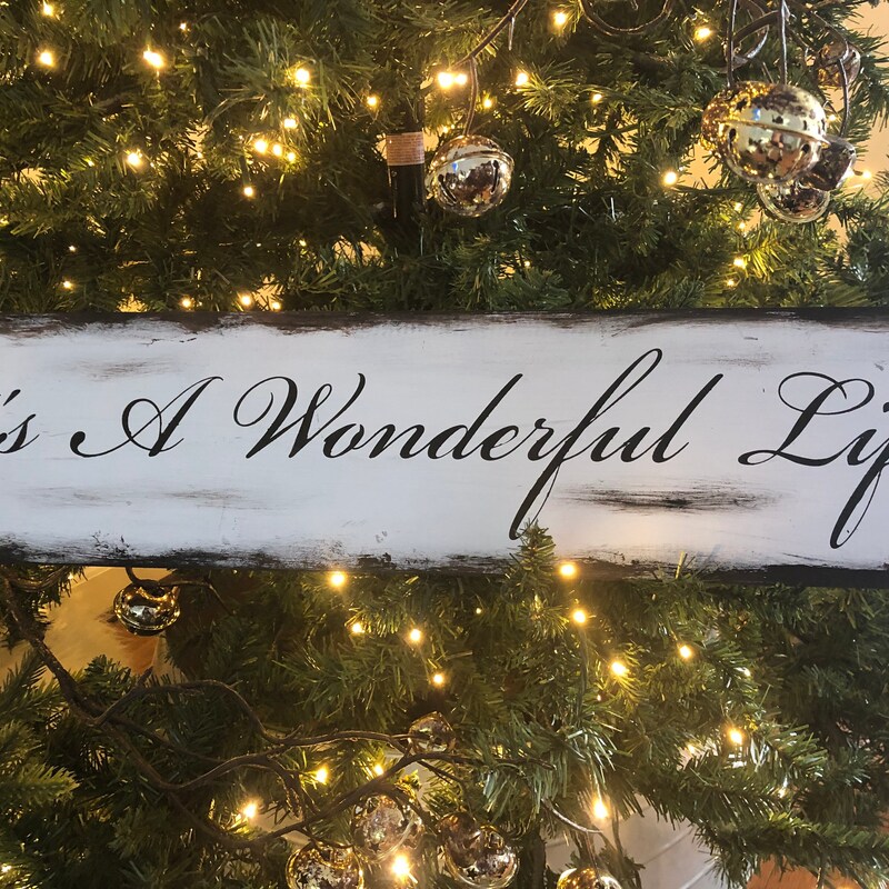 Wonderful Life Sign - Etsy