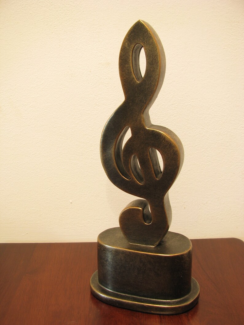 Musical Note Statue. 11 Inches Tall. Brand New. Charming. - Etsy