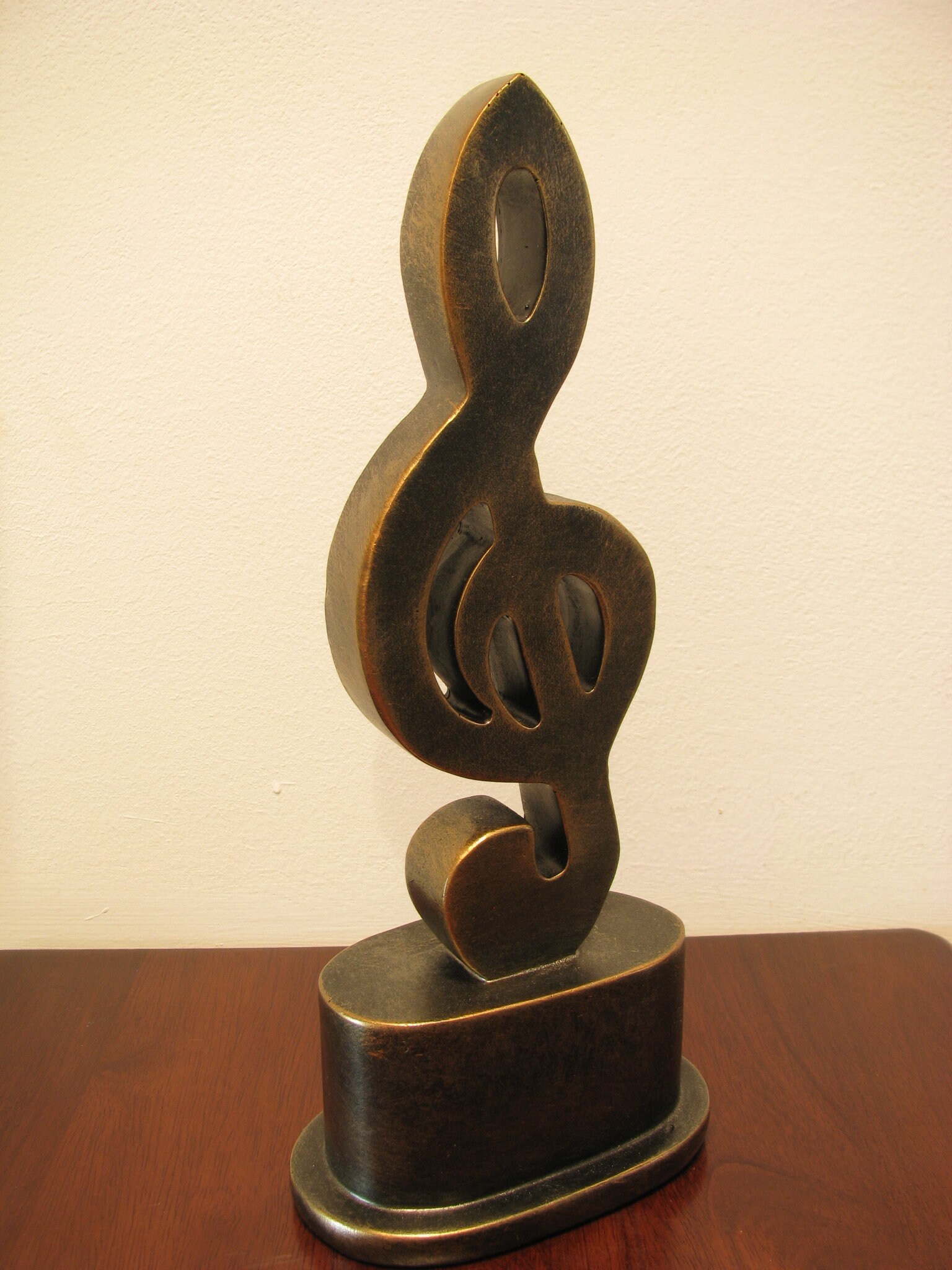 Musical Note Statue. 11 Inches Tall. Brand New. Charming. - Etsy